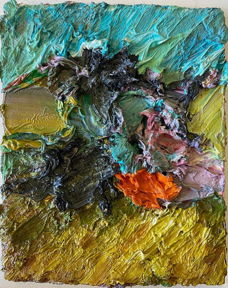 Natasha Zupan - Light Refraction #11, Abstract painting on canvas ...