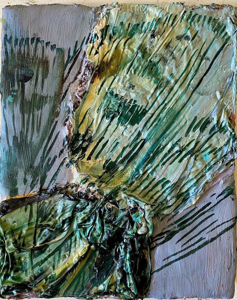 Natasha Zupan - Light Refraction #7, Abstract painting on canvas ...