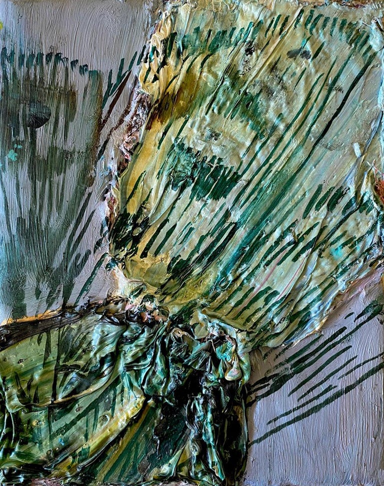 Natasha Zupan - Light Refraction #7, Abstract painting on canvas ...