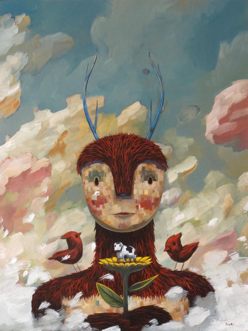 Julie Bell - Julie Bell, Flamingos, oil on canvas at 1stDibs | flamingo ...