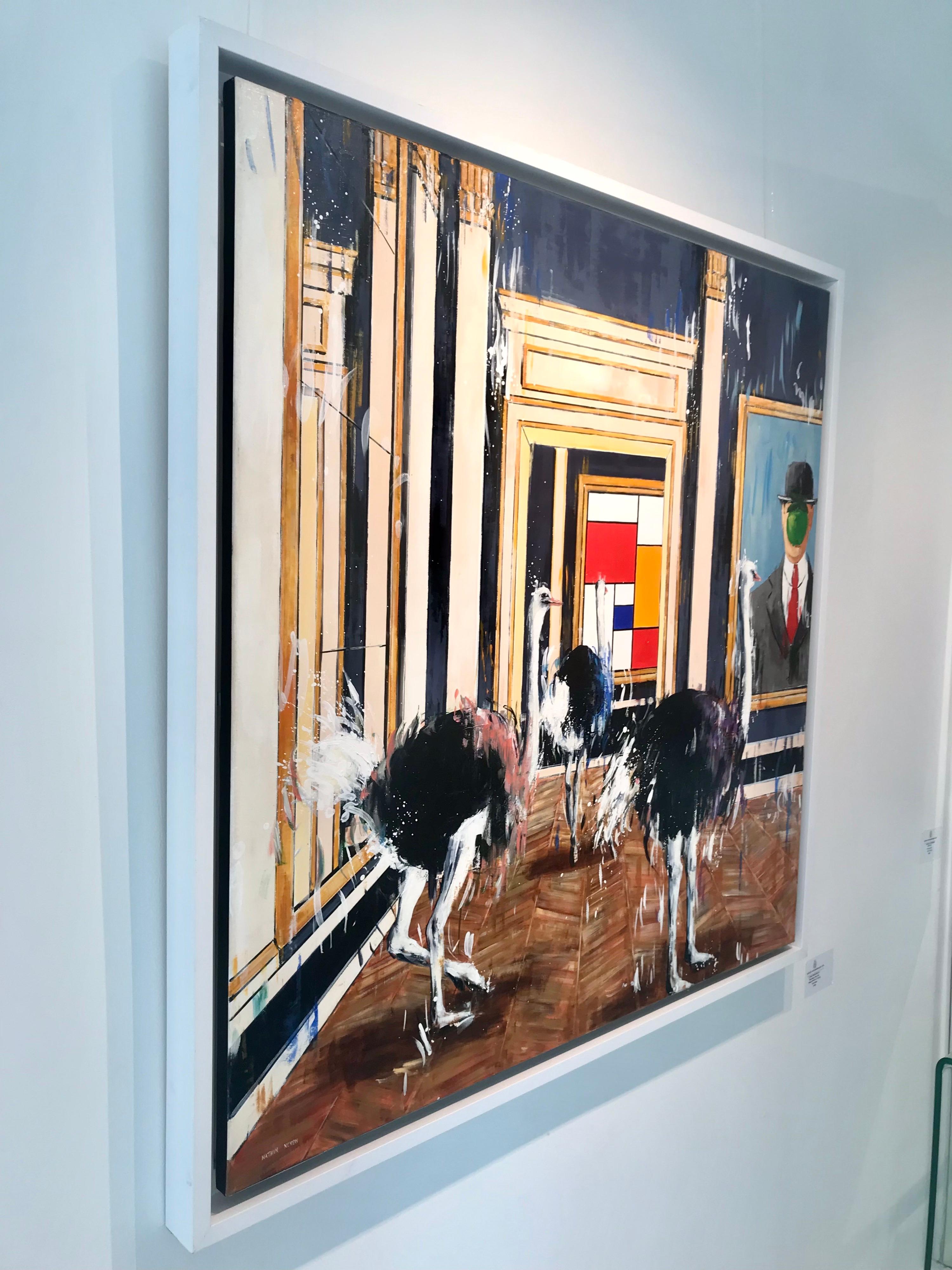 Nathan Neven - Curiosity Thomas Crown Affair-original abstract interior ...