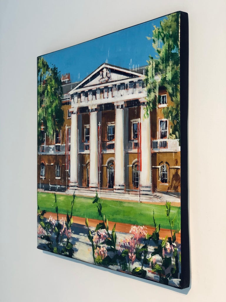 Nathan Neven - Duke of York HQ - London cityscape architecture oil ...