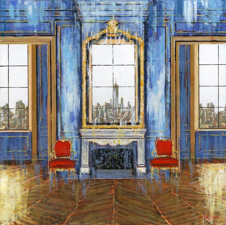Nathan Neven - Finery NYC - classical cityscape interior expressionism ...