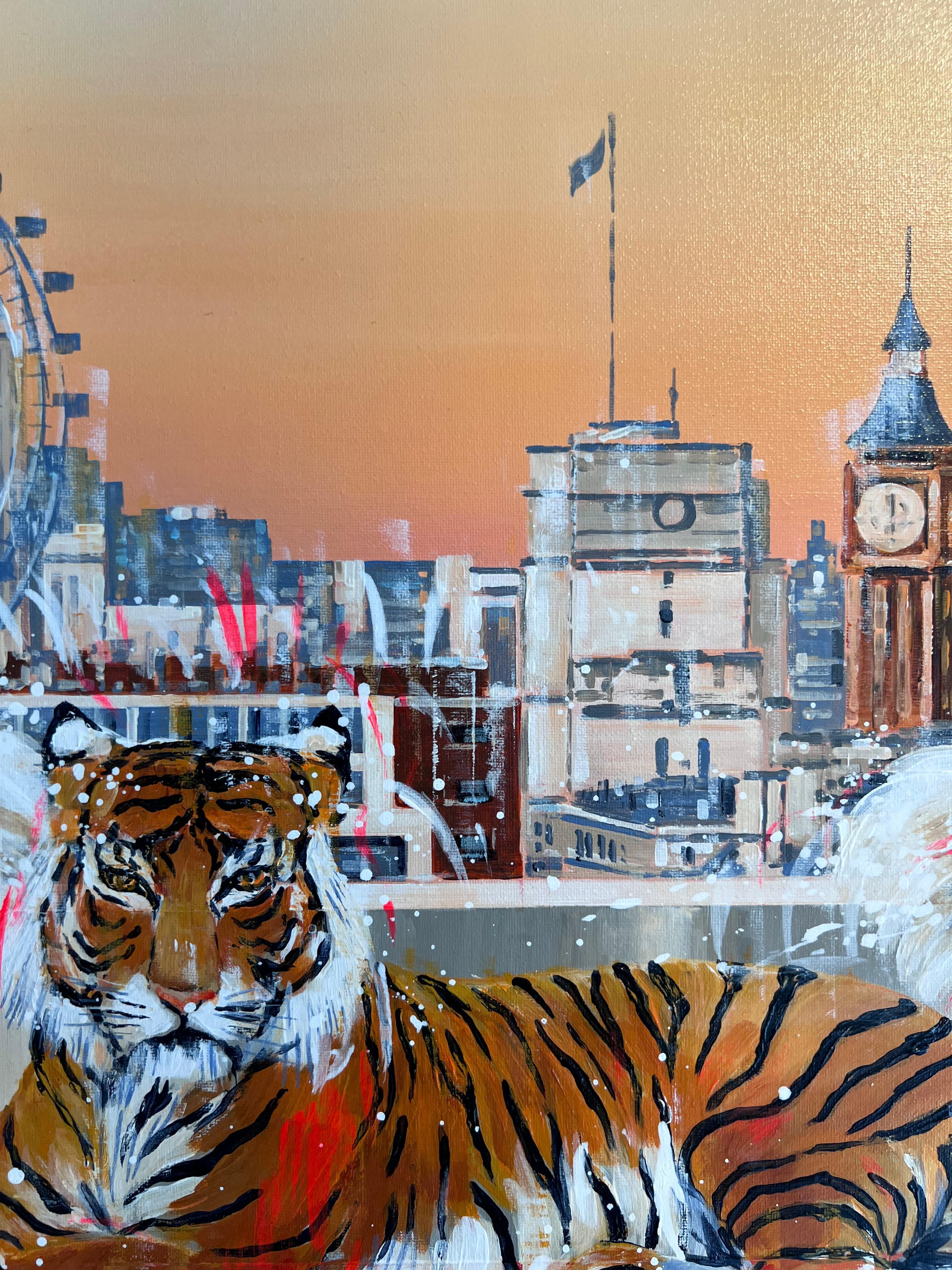 Nathan Neven - Il Paesaggio - original modern oil painting- London ...