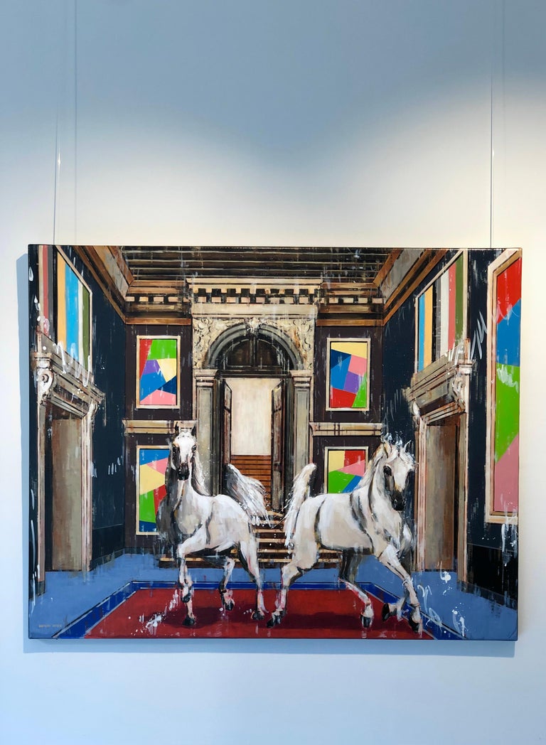 Nathan Neven - Pure Blood - cityscape landscape wildlife animal oil ...