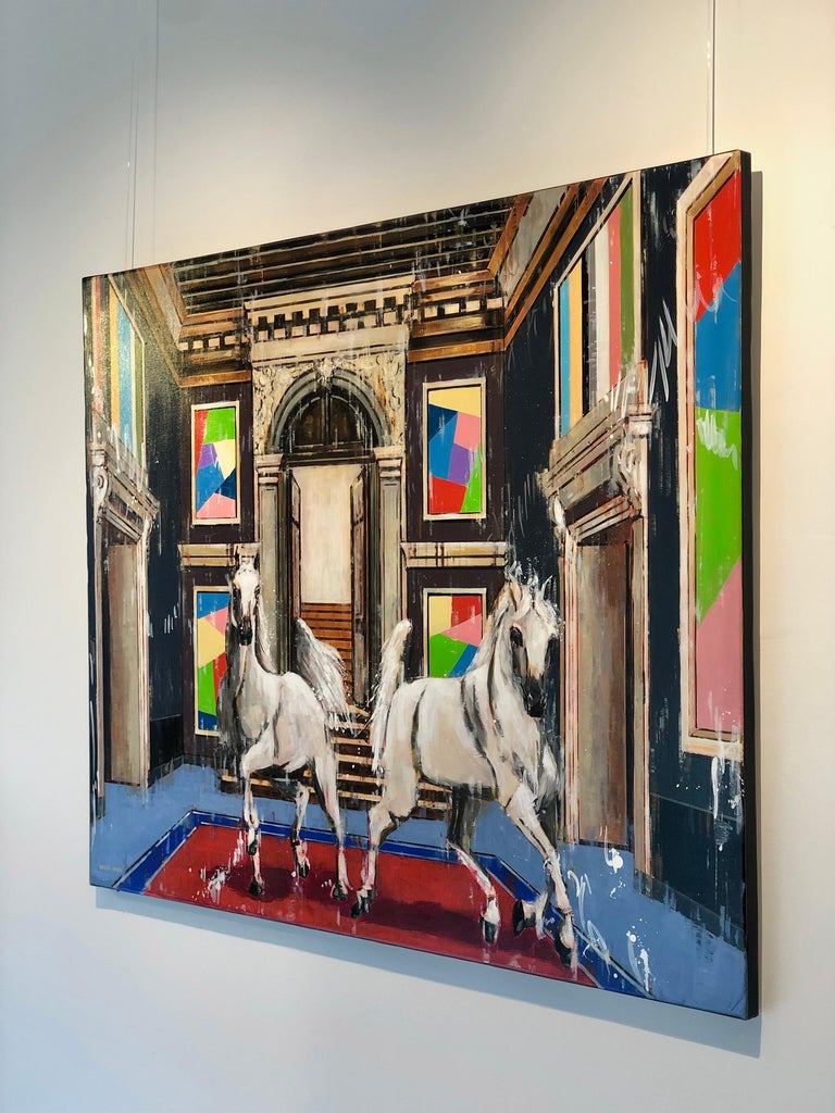 Nathan Neven - Pure Blood - cityscape landscape wildlife animal oil ...