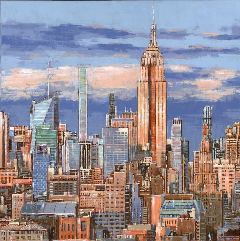 Nathan Neven - Skyline NYC - New York paysage urbain original vue à l ...