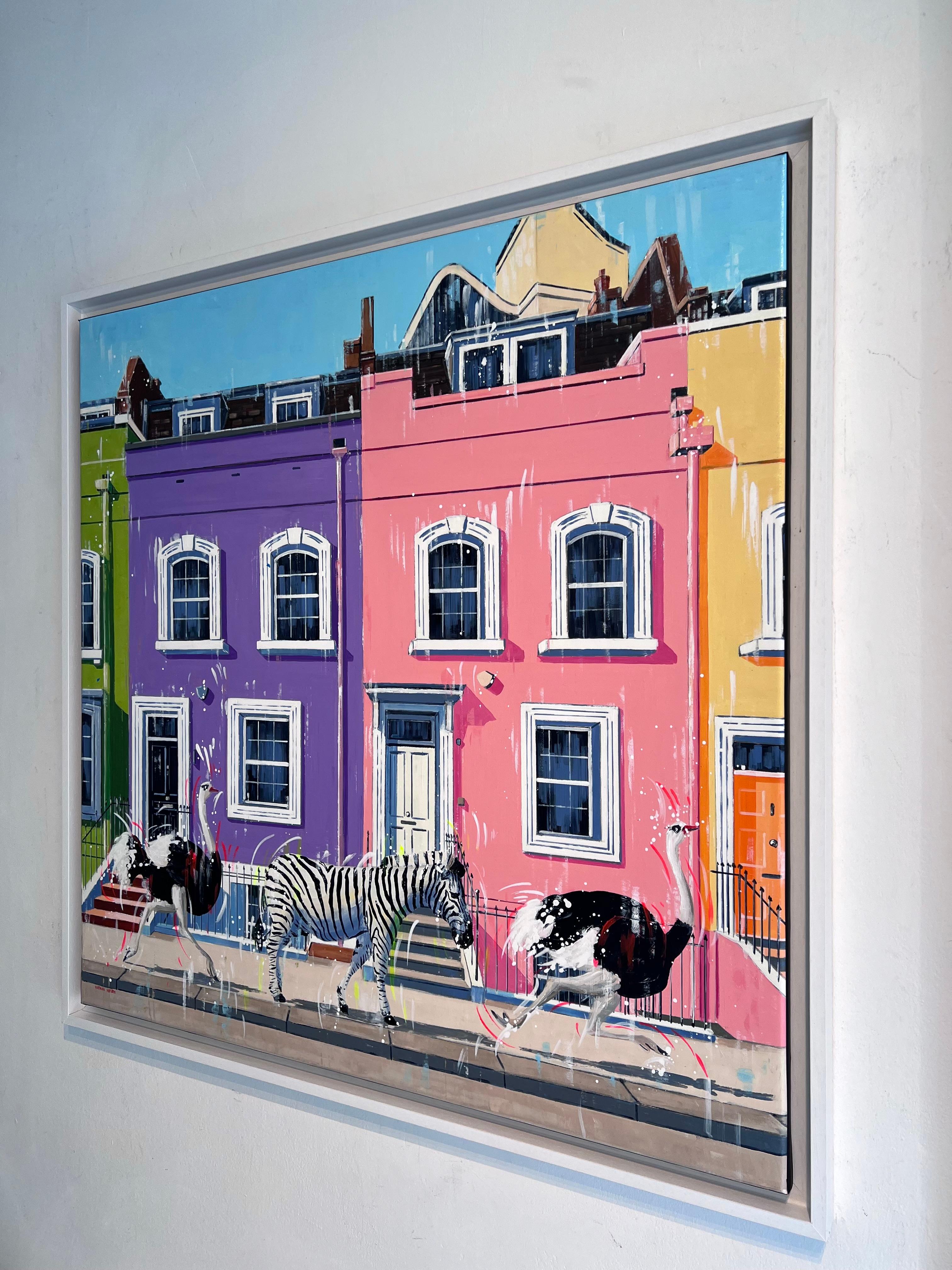 Nathan Neven - Unusual Sunday - original contemporary oil painting ...