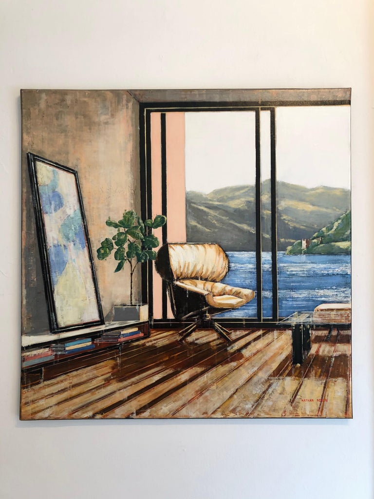 Nathan Neven - View Over Loch Ness - Cityscape landscape Painting ...