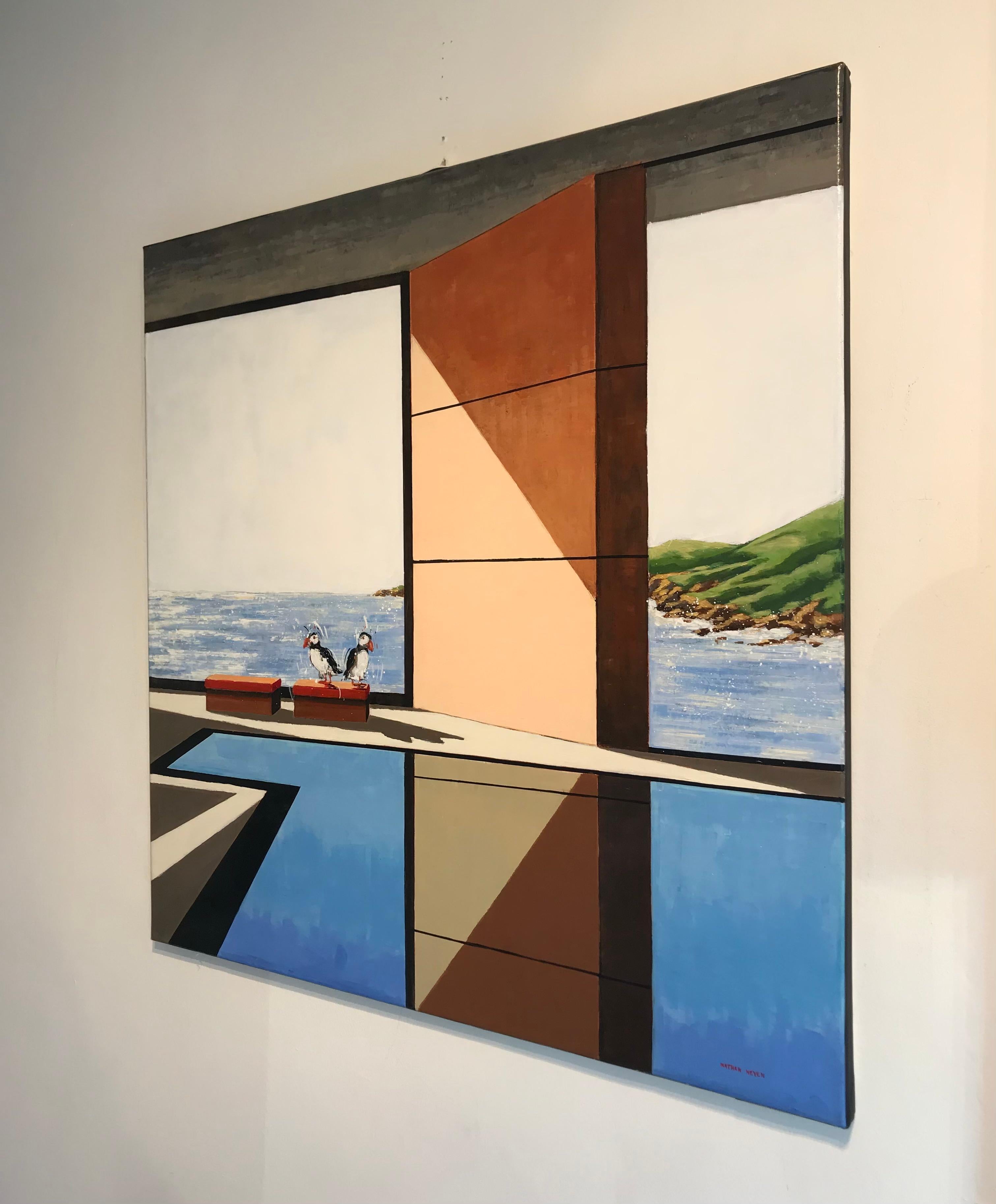 Nathan Neven - Warm at Heart - modern original animal interior wild ...