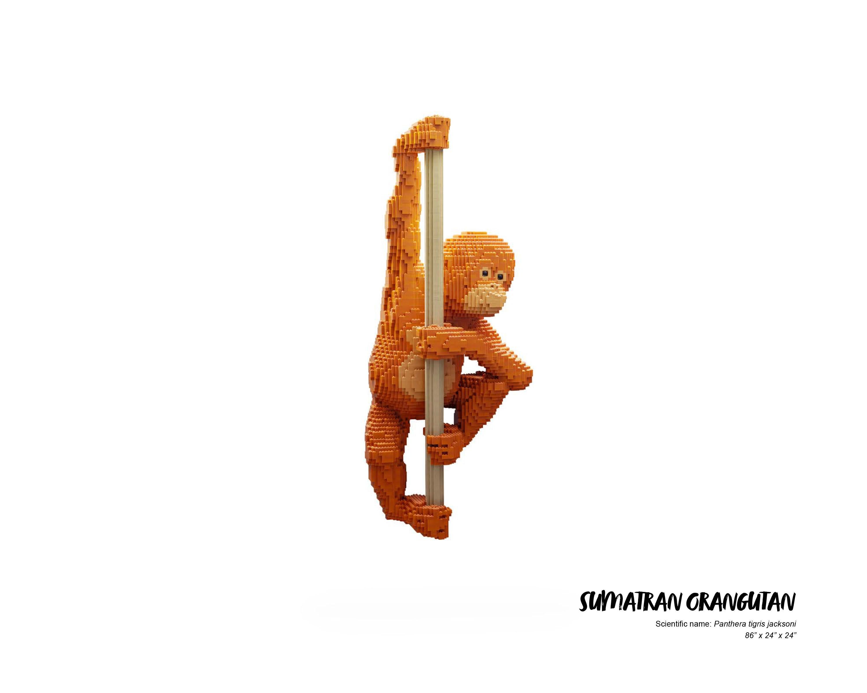 Nathan Sawaya - Western Lowland Gorilla For Sale at 1stDibs