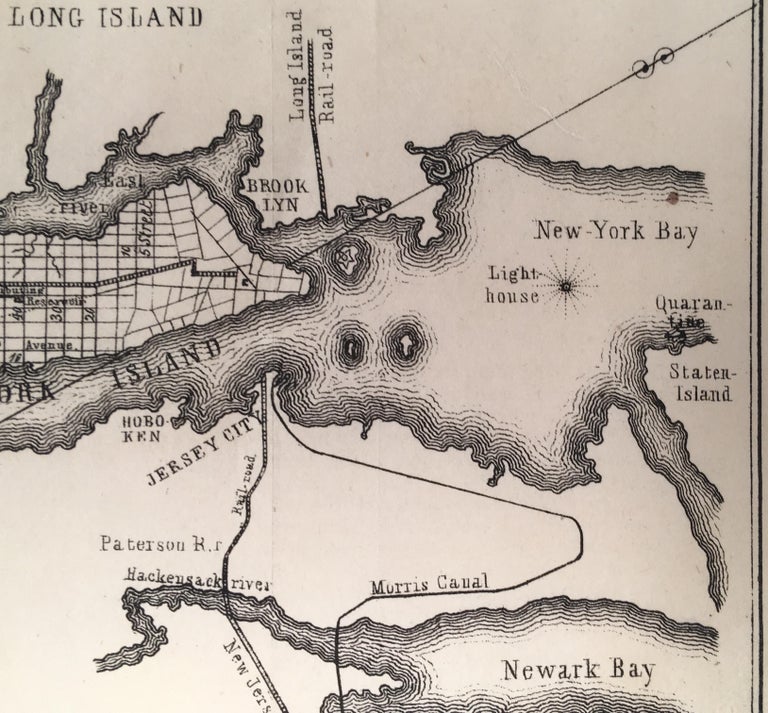 Nathaniel Currier - Hydrographic map of the Croton Aqueduct For Sale at ...