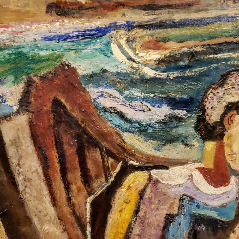 Nathaniel Dirk "Boat Builder", Circa 1930's For Sale at 1stDibs