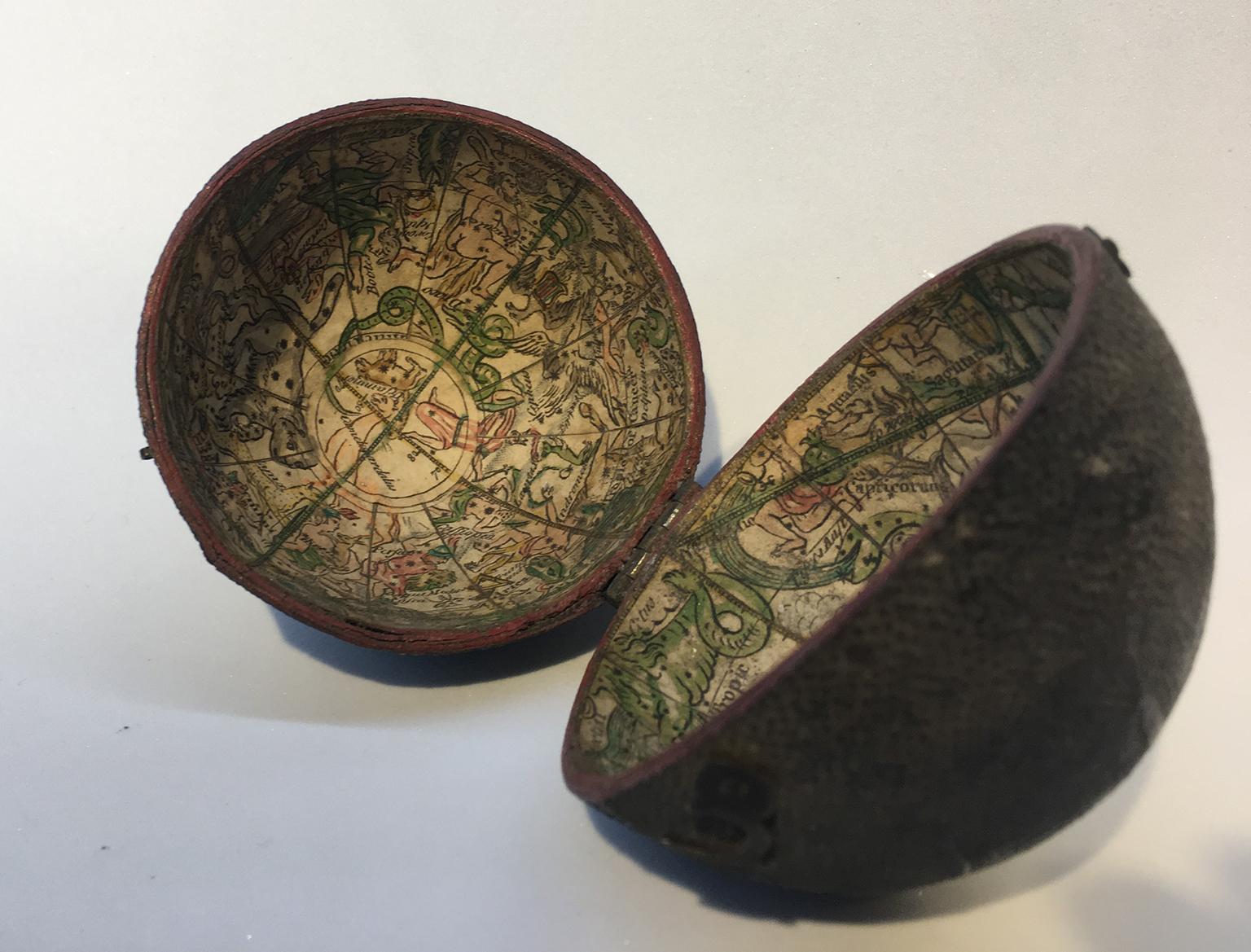 Pocket Globe by Nathaniel Hill, London 1754 For Sale at 1stDibs ...