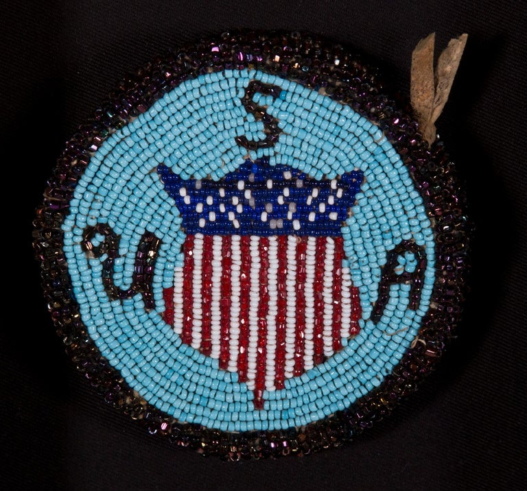 Native American Beaded Coin Purse at 1stDibs