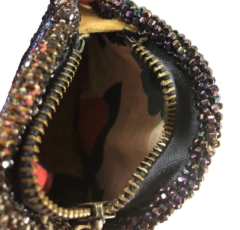 Native American Beaded Coin Purse at 1stDibs