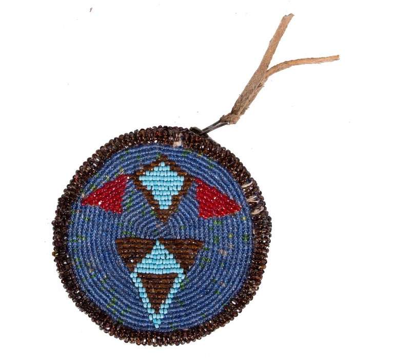 Native American Beaded Coin Purse at 1stDibs