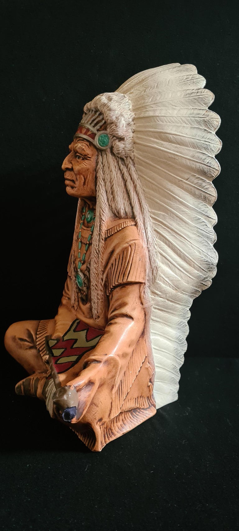 Native American large Ceramic Sculpture For Sale at 1stDibs