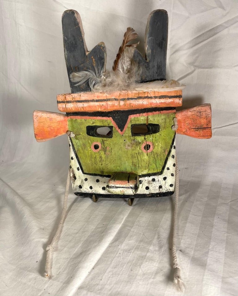 Native American Hopi Pueblo Antelope Kachina Mask. at 1stDibs