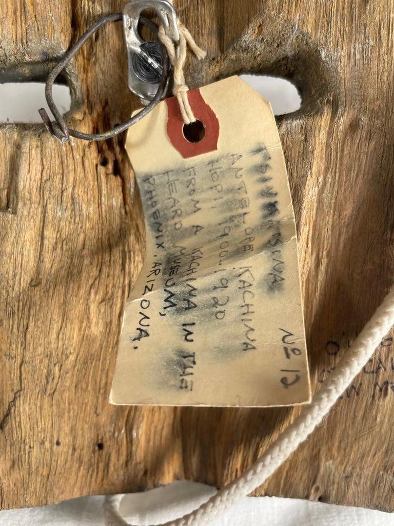 Native American Hopi Pueblo Antelope Kachina Mask. at 1stDibs