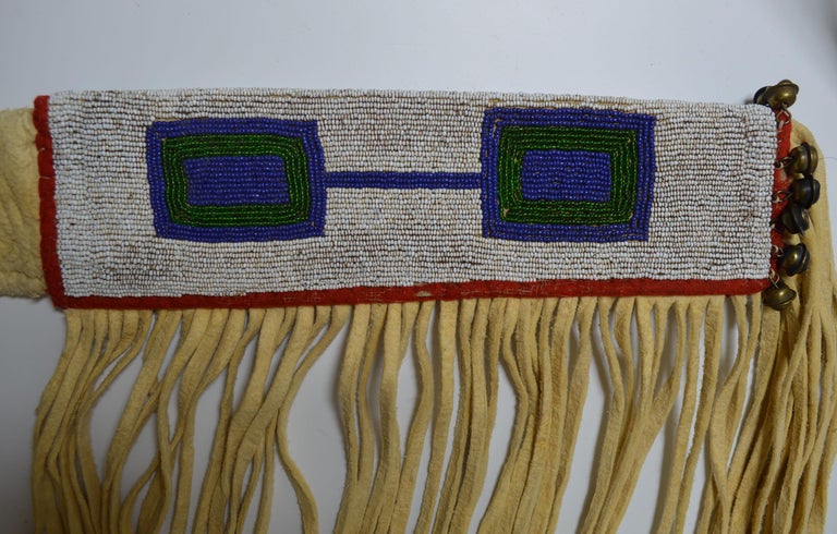 Native American Indian Blackfoot Beaded Rifle Cover at 1stDibs