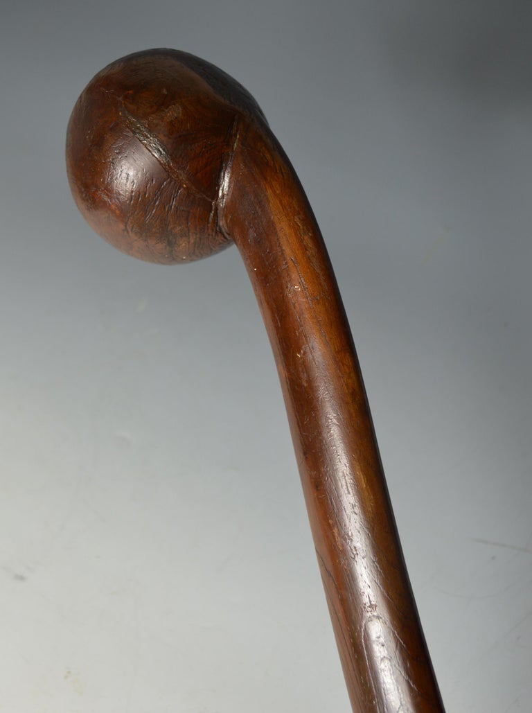 Native American Indian Eastern Woodlands Ball Headed War Club Ex ...