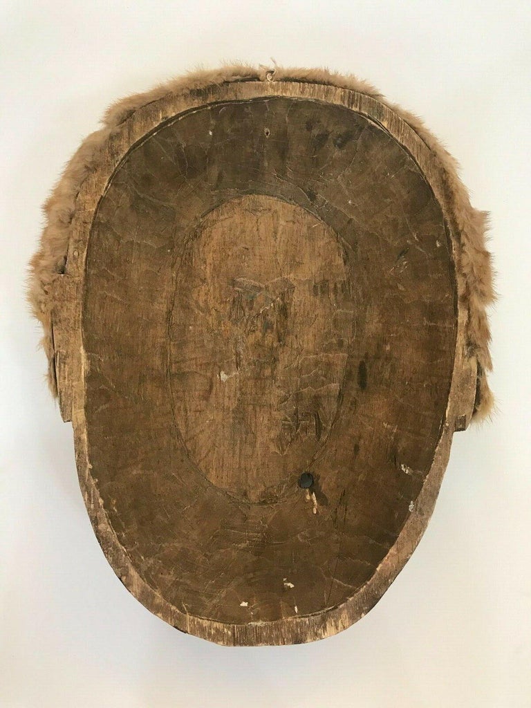 Native American Inuit Eskimo Antique Dance Mask, 1900 at 1stDibs ...