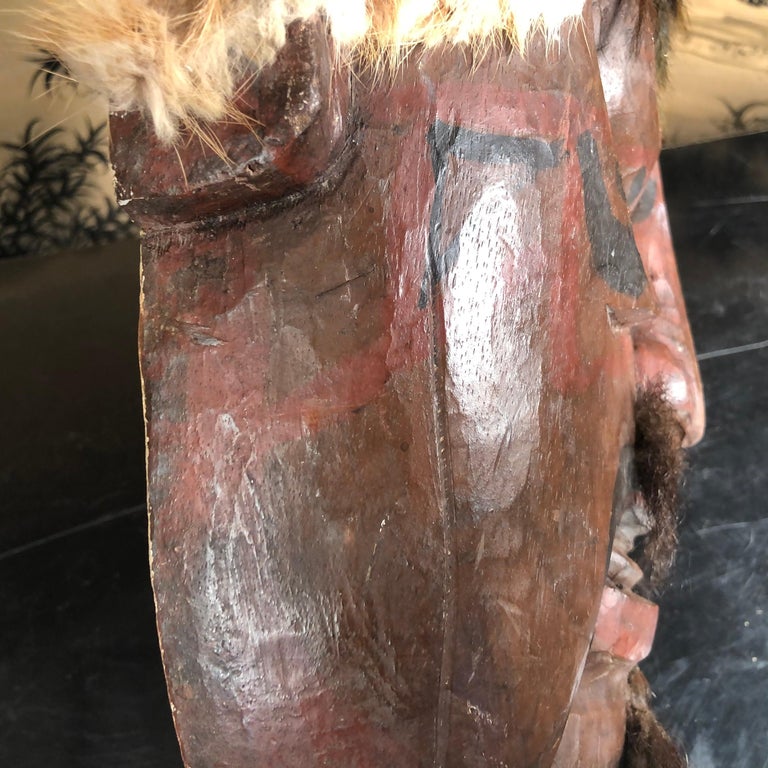 Native American Inuit Eskimo Antique Dance Mask, 1900 at 1stDibs ...