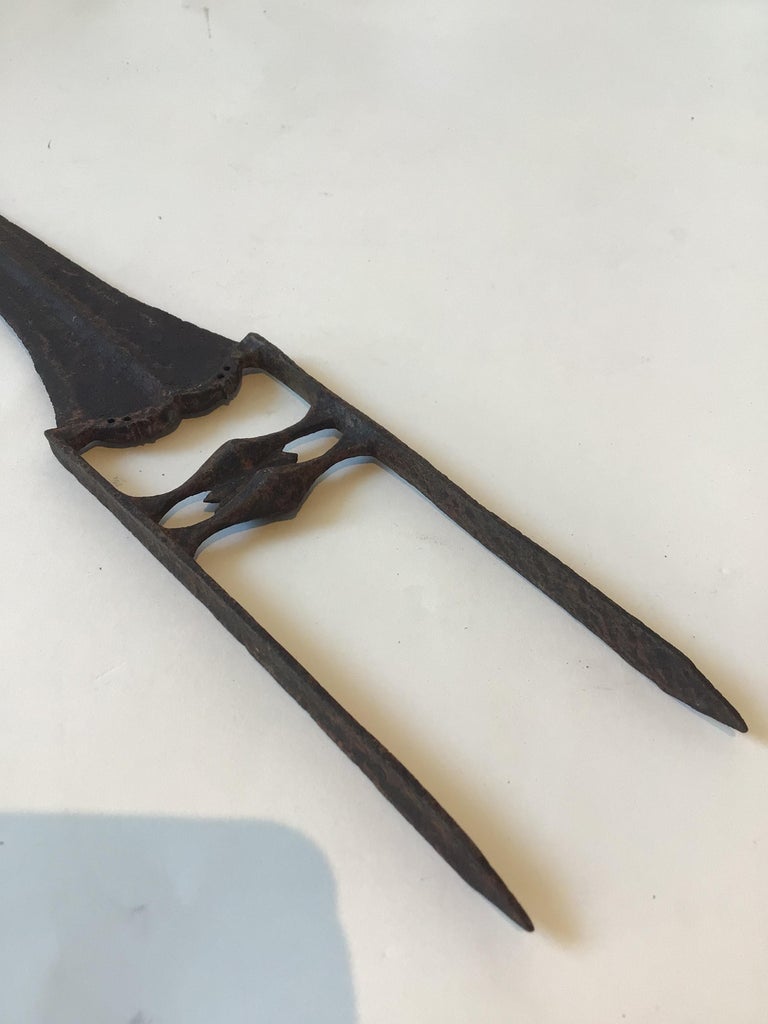 Native American Metal Weapon For Sale at 1stDibs