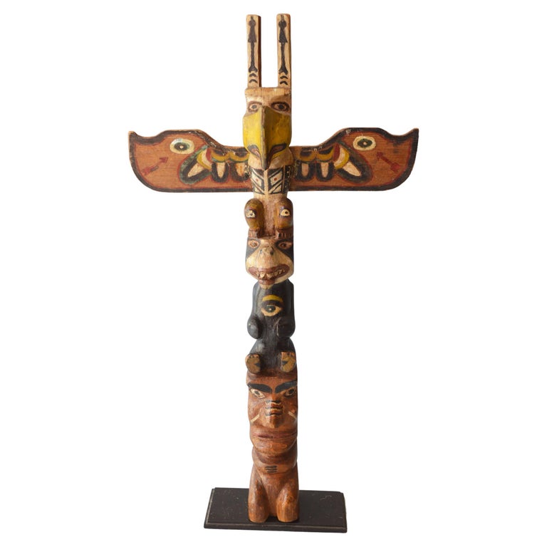 Native American North West Coast Vintage Totem Haida at 1stDibs