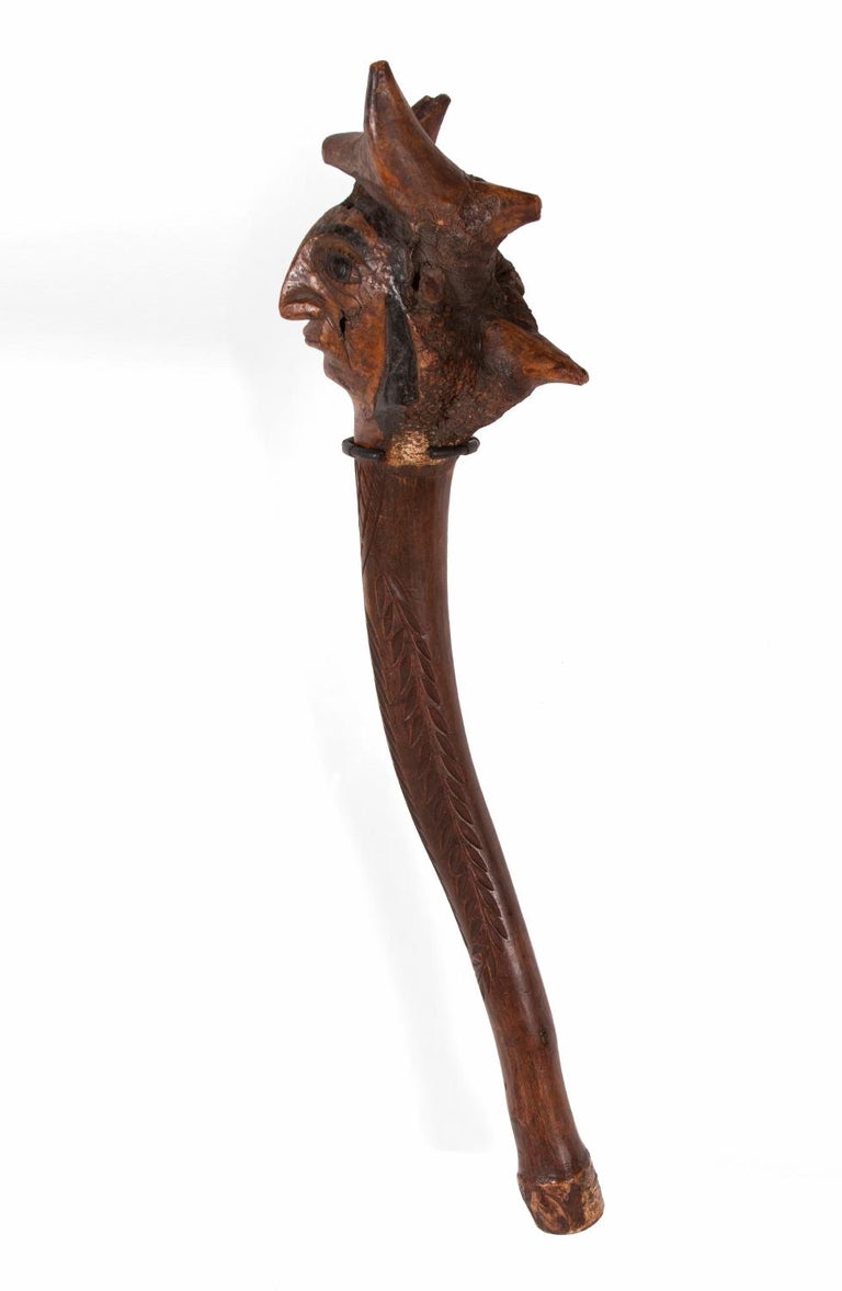 Native American Penobscot Root Club at 1stDibs