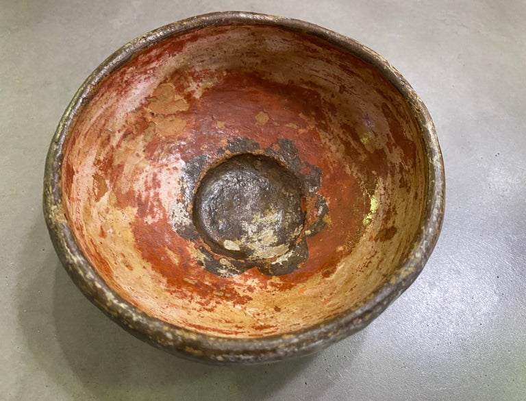 Native American Southwestern Hand Built Terracotta Pottery Red Painted ...