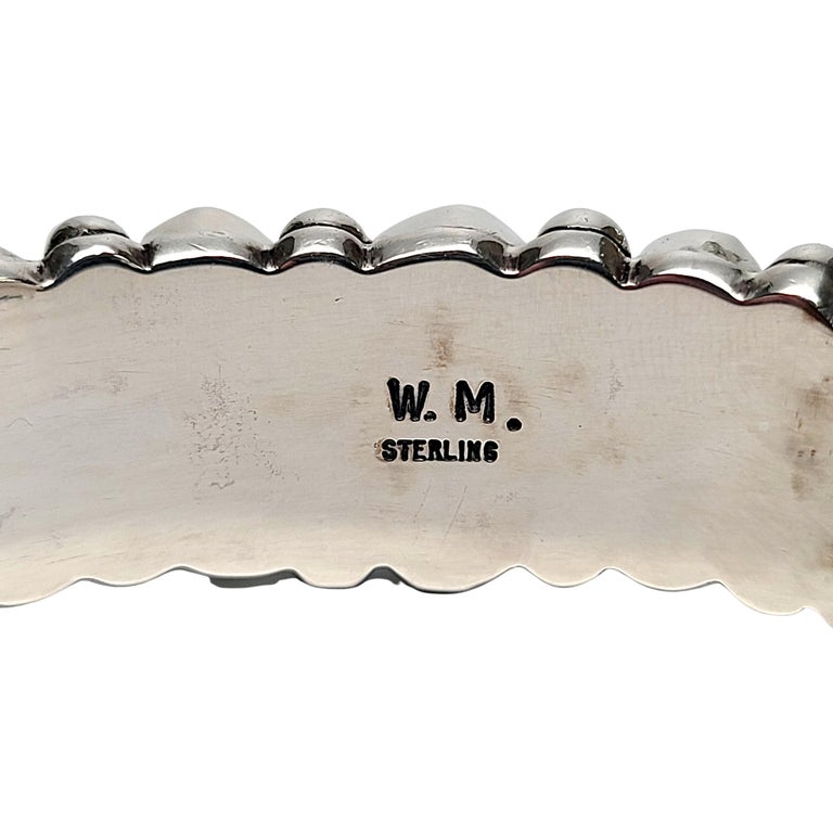 Native American Wilbur Musket Sleeping Beauty Turquoise Cuff Bracelet ...