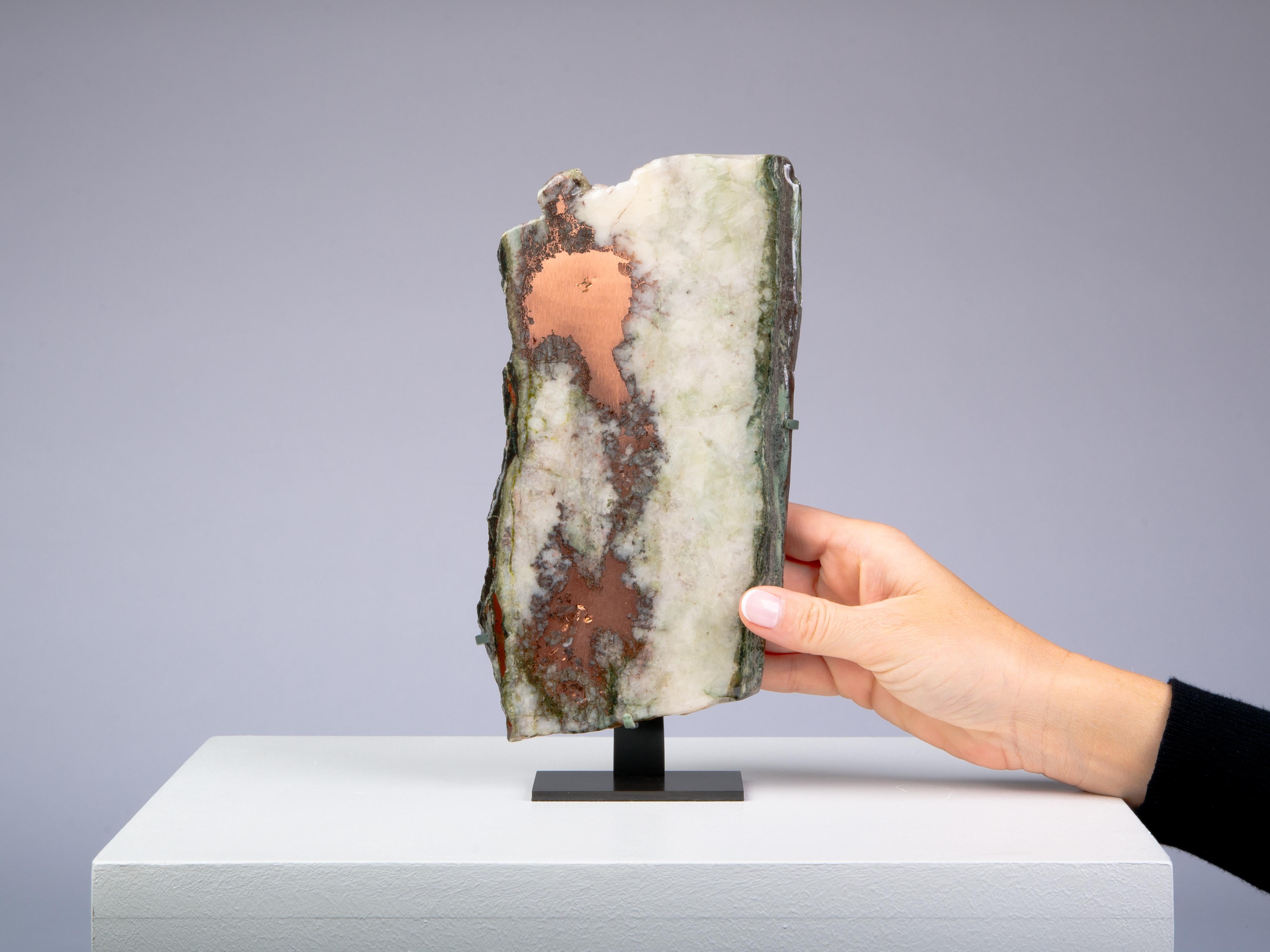 Native copper ore slice For Sale at 1stDibs