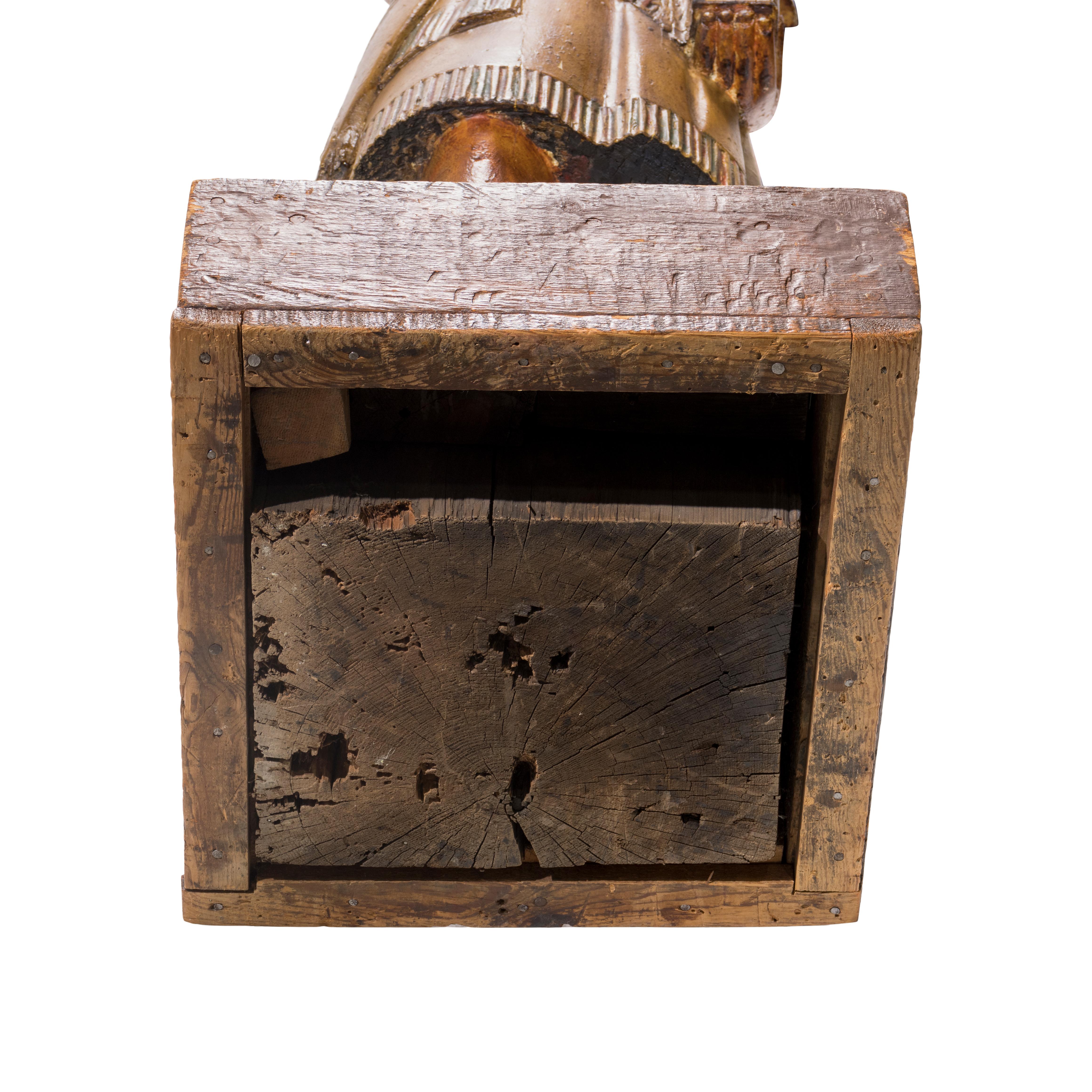 Native Maiden Carving by Samuel Robb For Sale at 1stDibs