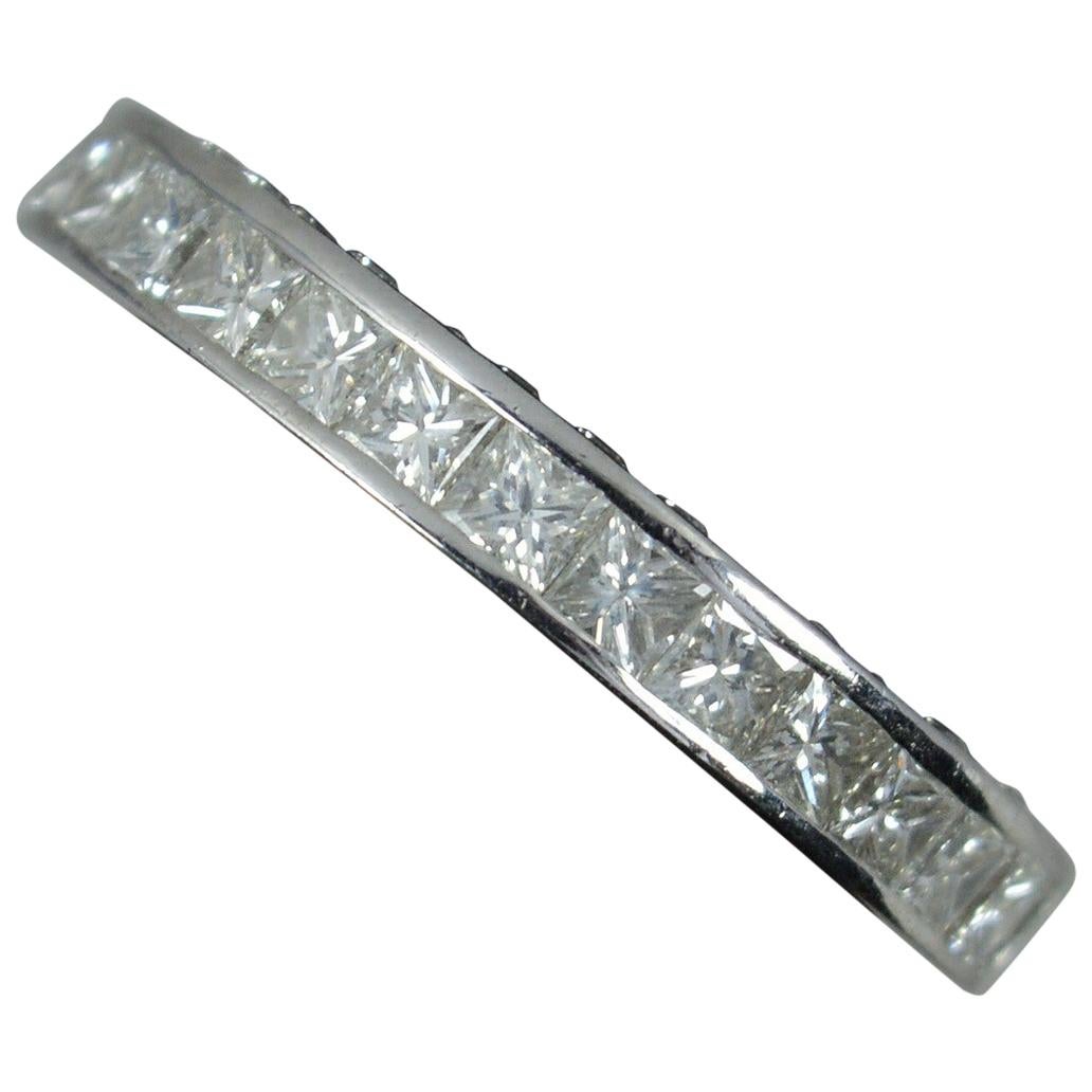 10.50ct Three Stackable Diamond Bands Platinum and 14 Karat at 1stDibs ...