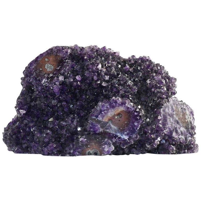 Natural Amethyst Crystal Sculpture For Sale at 1stDibs