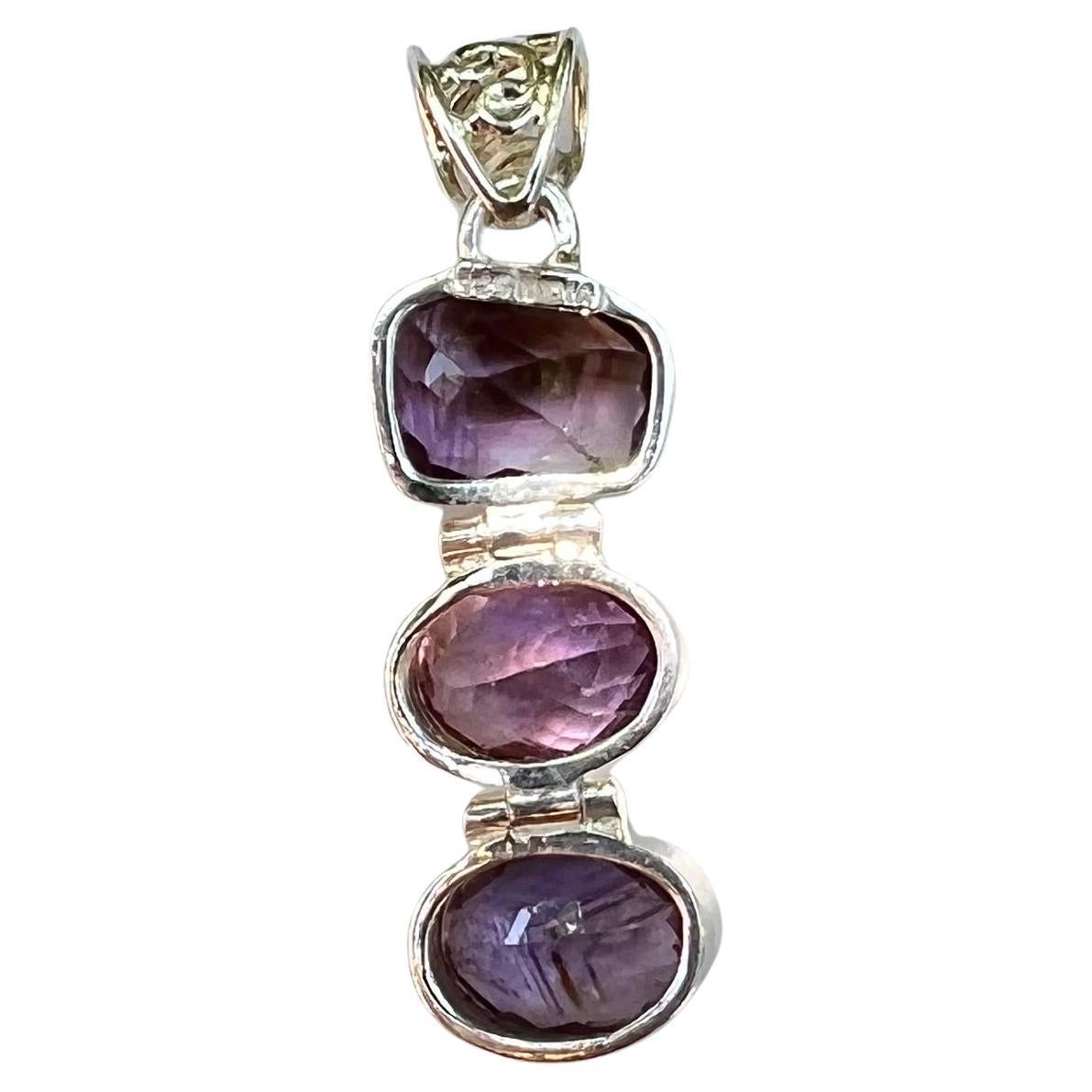 Aaron Rubenstein Signed Spiney Oyster Pendant in Sterling Silver at 1stDibs