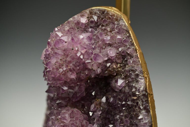 Natural Amethyst Sculpture Lamp For Sale at 1stDibs | amethyst lamps ...