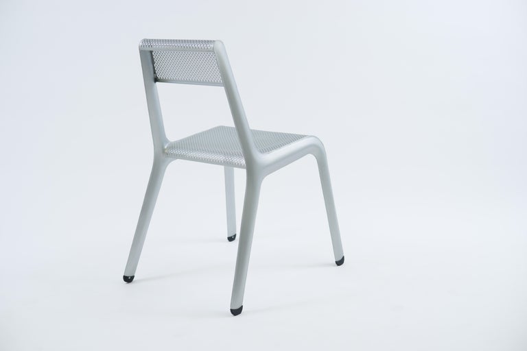Natural Anodic Leggera Chair by Zieta For Sale at 1stDibs