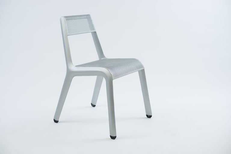 Natural Anodic Leggera Chair by Zieta For Sale at 1stDibs