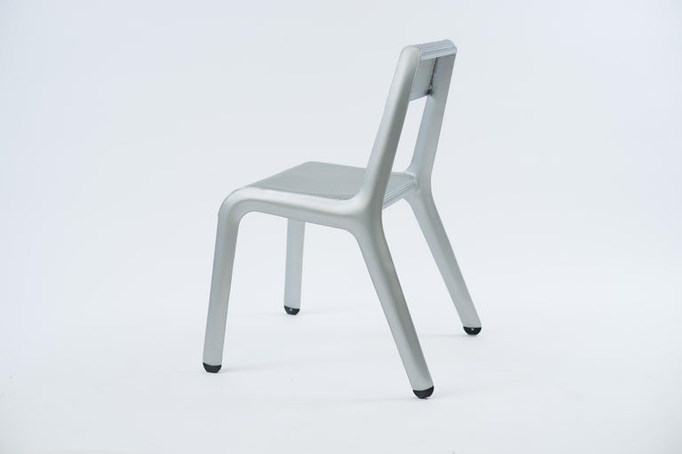 Natural Anodic Leggera Chair by Zieta For Sale at 1stDibs