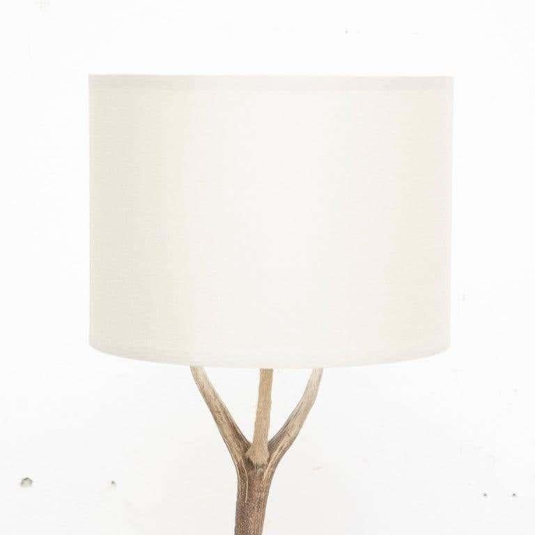 Natural Antler Deer Horn Floor Lamp For Sale at 1stDibs
