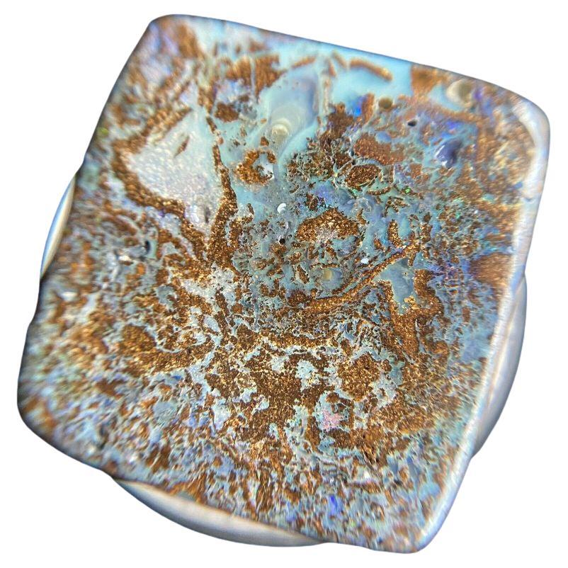Natural Australian Freeform Boulder Opal 35.85ct Matrix Koroit Nut ... Natural Australian Freeform Boulder Opal 35.85ct Matrix Koroit Nut ...