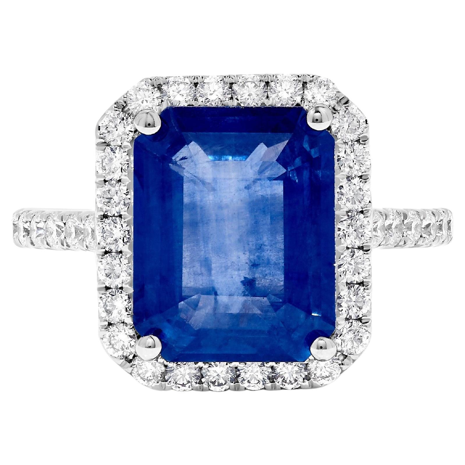 Vintage Mid Century Modern Angular Spikes Diamond Gold Ring For Sale at ...