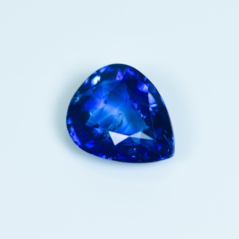 Natural Blue Sapphire 4.48 Carat For Sale at 1stDibs