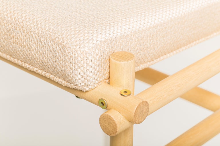 Natural Brazilian Wood Pipa Chair in Naked Style from Tiago Curioni For ...