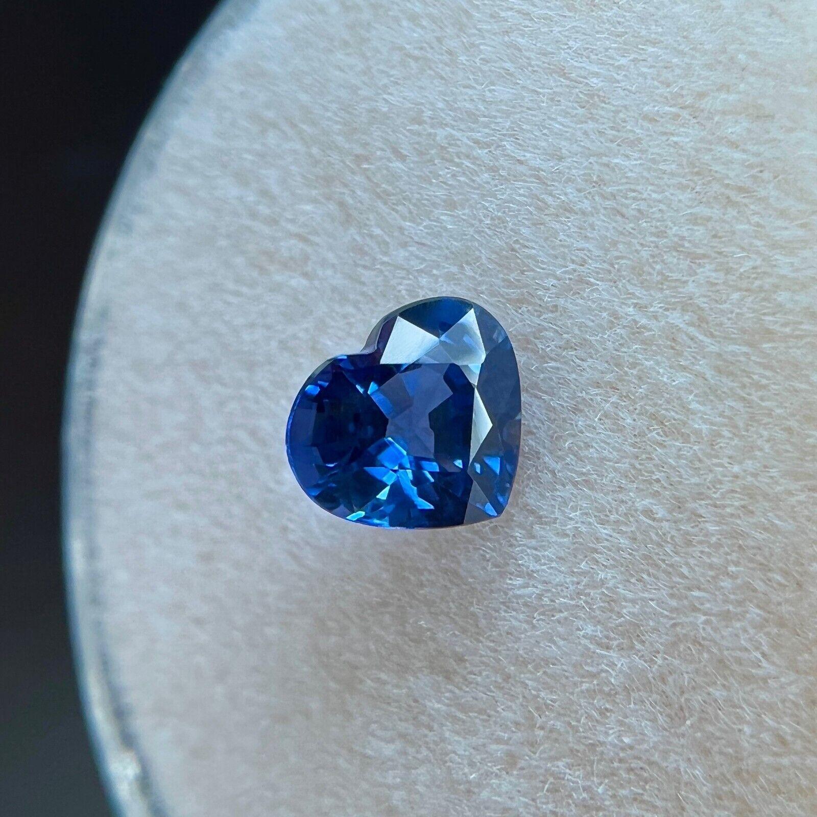 Natural Ceylon Cornflower Blue Sapphire 0.68ct Heat Cut VS Sri Lankan For Sale at 1stDibs ...