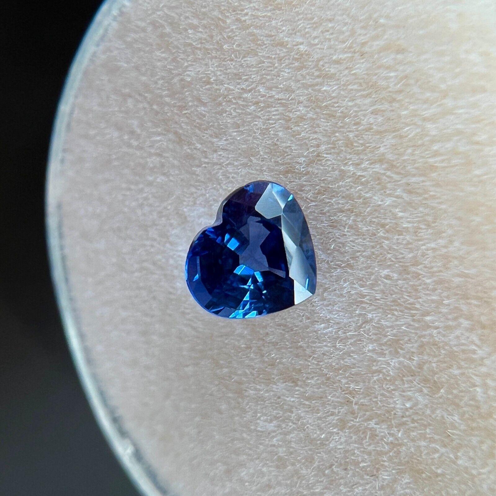 Natural Ceylon Cornflower Blue Sapphire 0.68ct Heat Cut VS Sri Lankan For Sale at 1stDibs ...