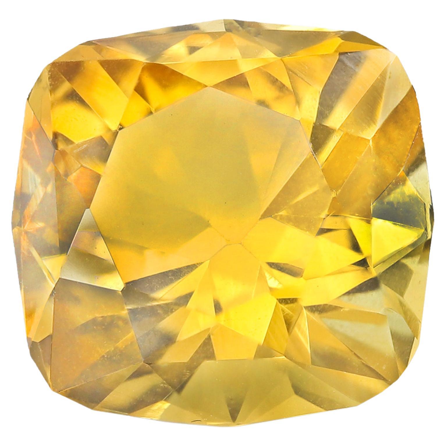 Natural Deep Yellow Citrine Stone 8.60 Carats Citrine Gemstone Citrine ...